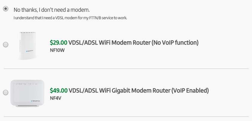 Exetel VDSL FTTB/FTTN - Exetel
