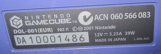 Identifying a PAL gamecube physically? : r/Gamecube